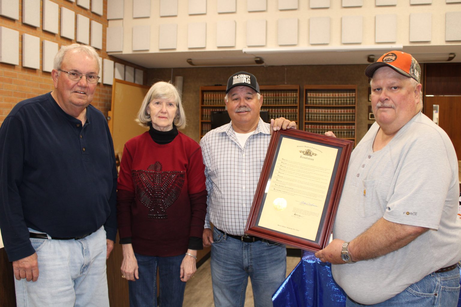 Holt County Commissioners congradulate Daryl Biermann on his future ...